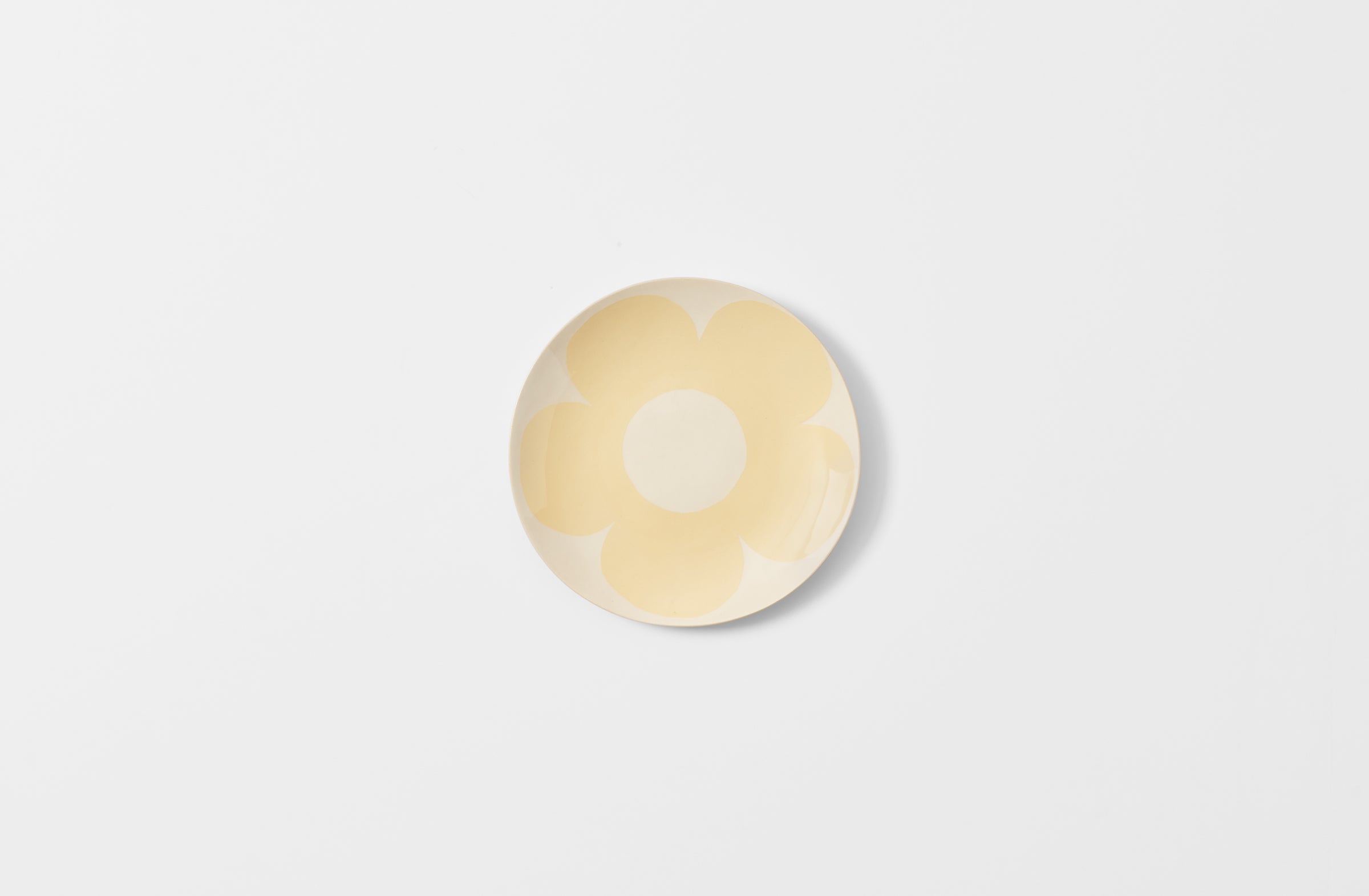 Brickett Davda Butter Yellow Flower Dessert Plate – MARCH