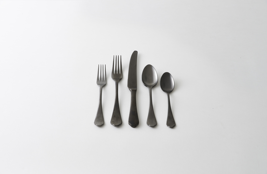 Dolcevita Black Pewter Flatware Set – MARCH