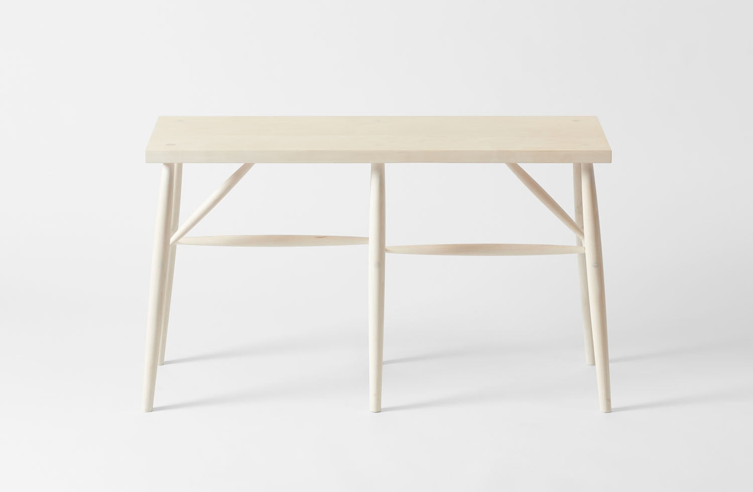 Sawkille Co. Bleached Maple Square Top Bench – MARCH